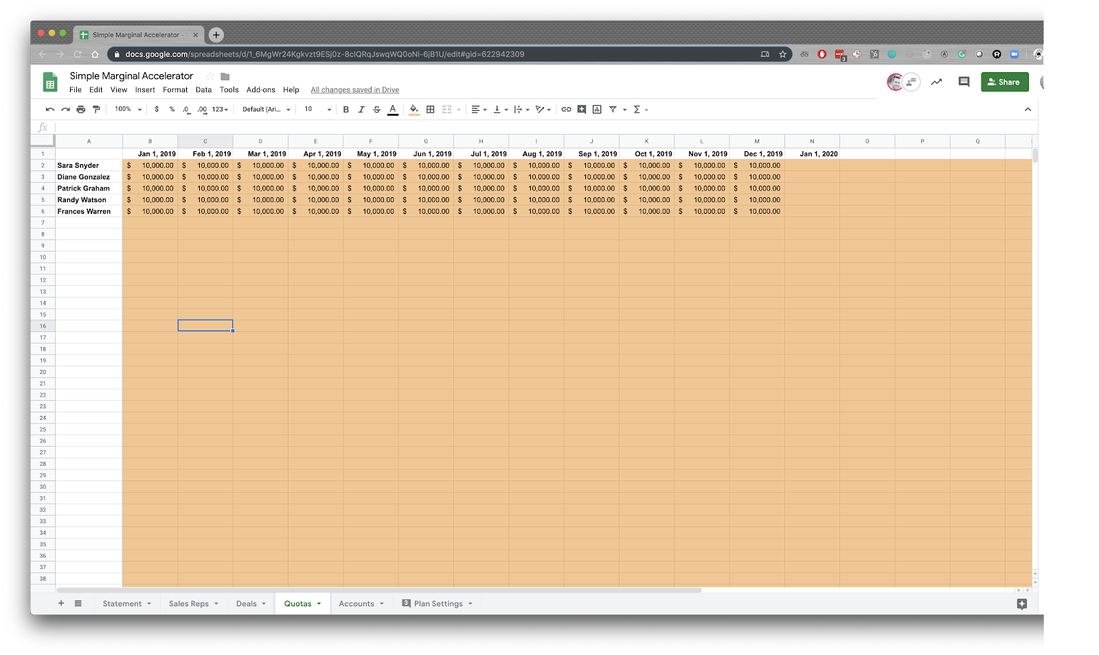 How to Calculate Sales Commission in Excel: Marginal Accelerators | Spiff
